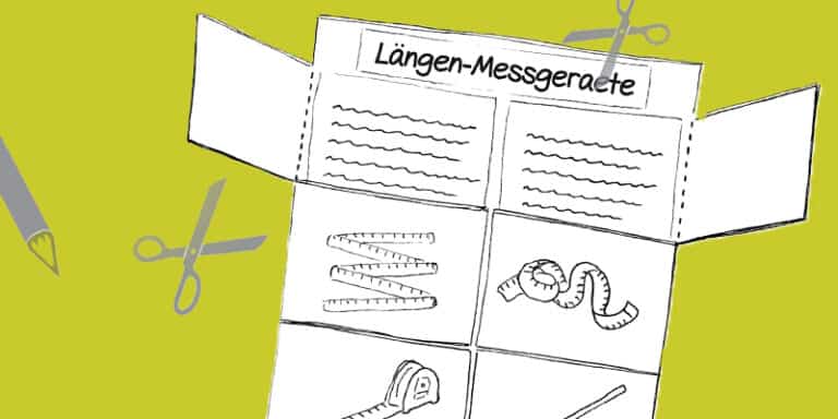 Lineal, Zollstock und Tuchelle: Längen-Messgeräte - Lehrerinsel